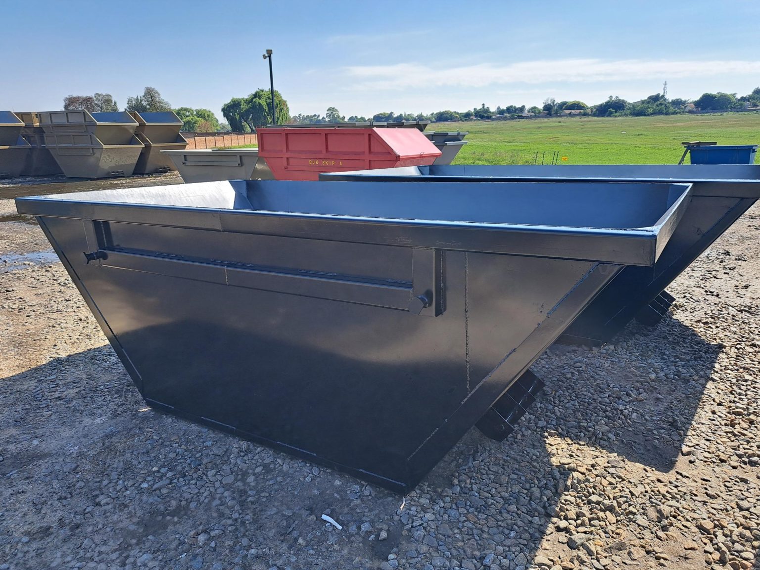 6 Cube 4mm steel (compatible with skip loader trucks) - EM Supply Direct
