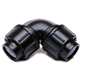 EQUAL ELBOW 16mm to '110mm EQUAL ELBOW - EM Supply Direct