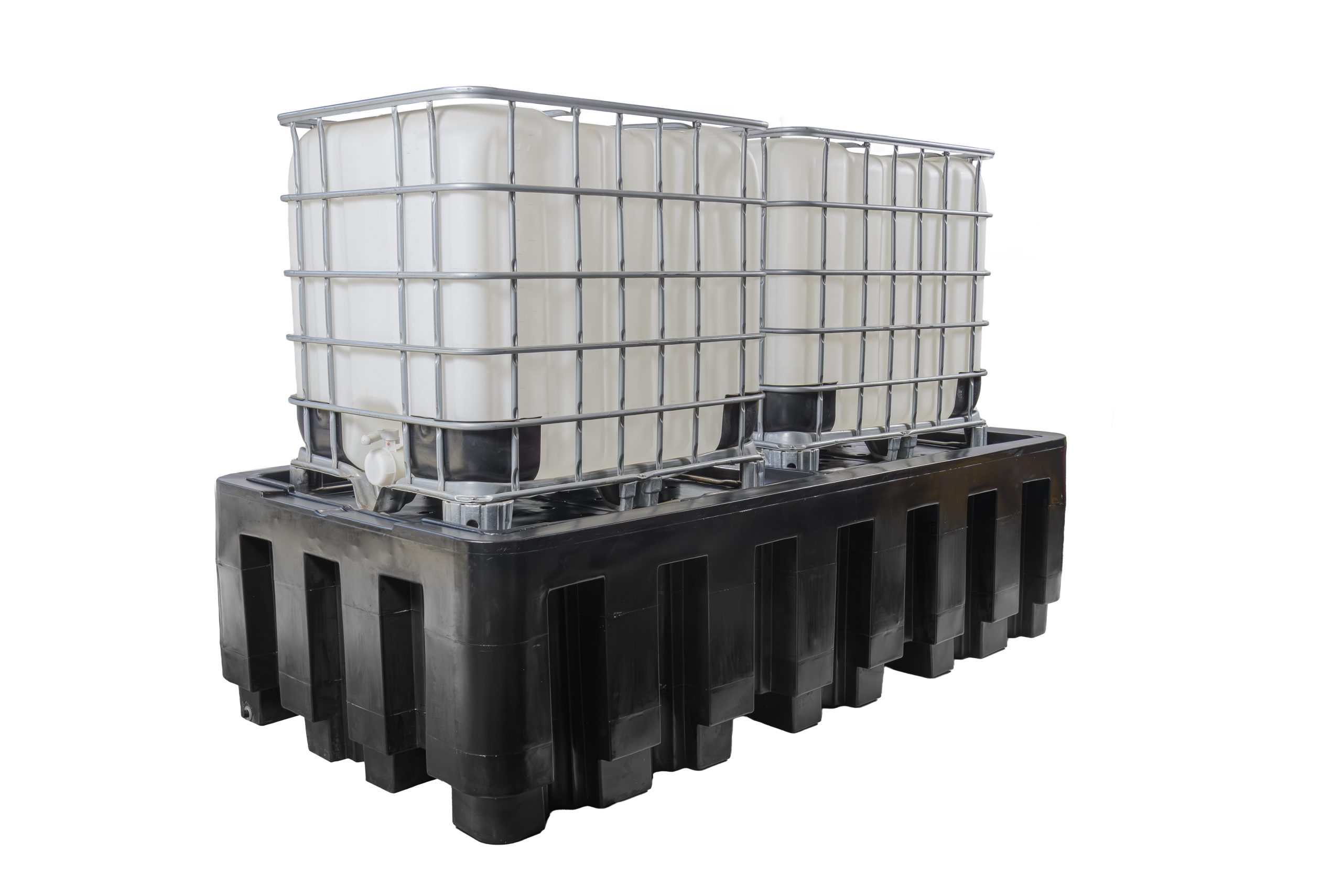 POLYETHYLENE 2200L DOUBLE IBC SPILL DECK UP TO 2200L IN CATCHMENT - EM ...