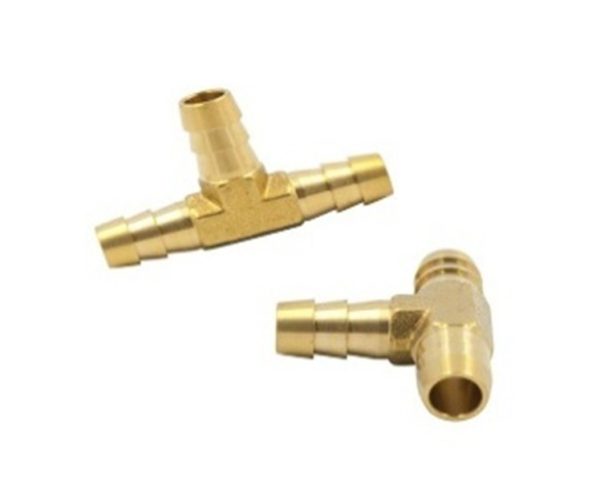 BRASS T PIECE 1/4" T Piece to 1/2" T Piece - EM Supply Direct