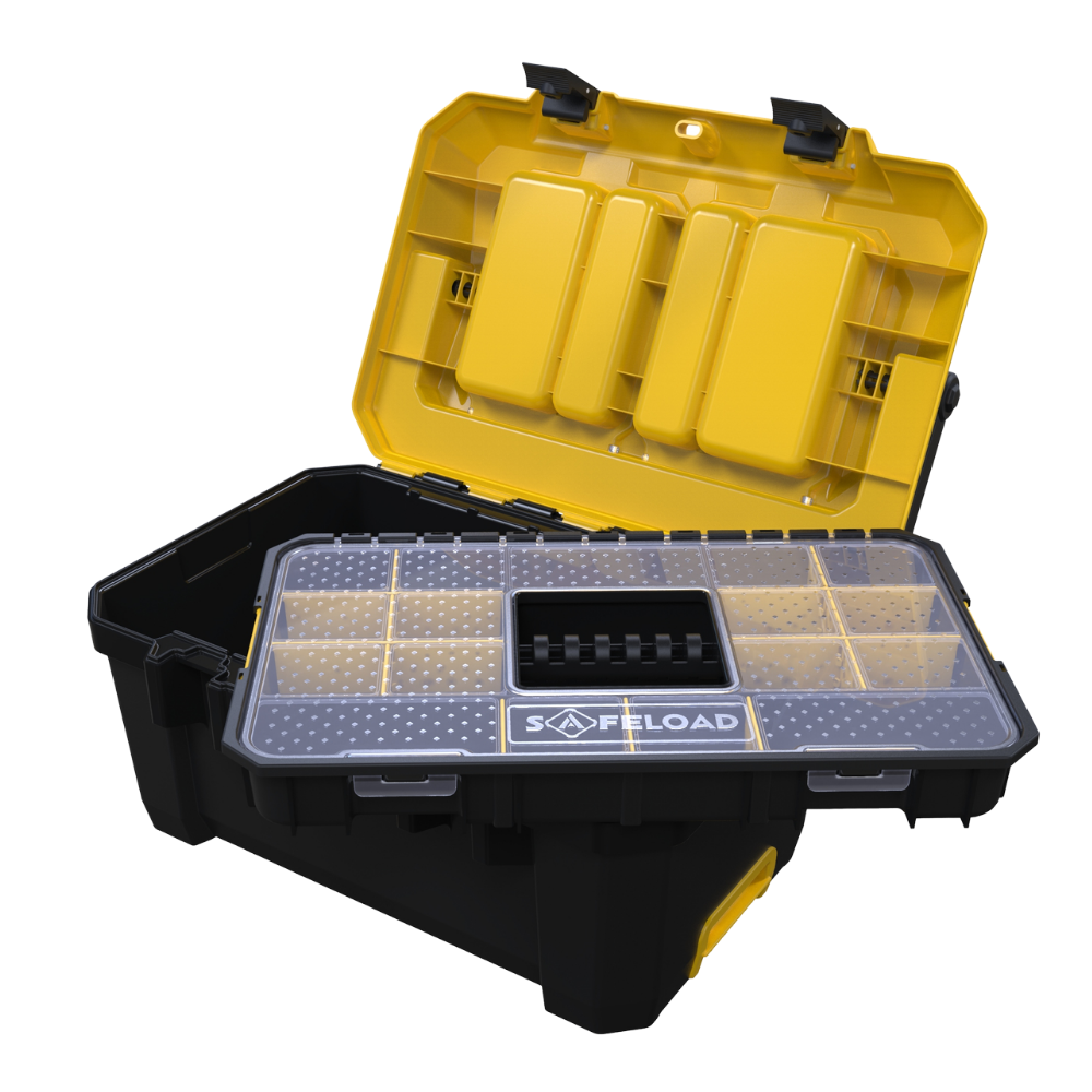 MAXI PRO 500 TOOLBOX (INCLUDES 1 ORGANISER TRAY) Available in: Green ...