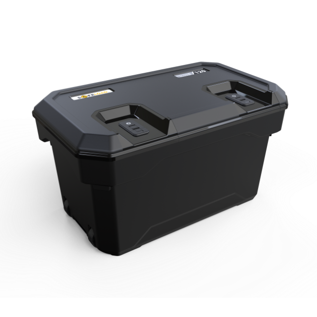 DURA TOUGH BOX 120L - DTB1200-Aupwe (BK + BK) - EM Supply Direct