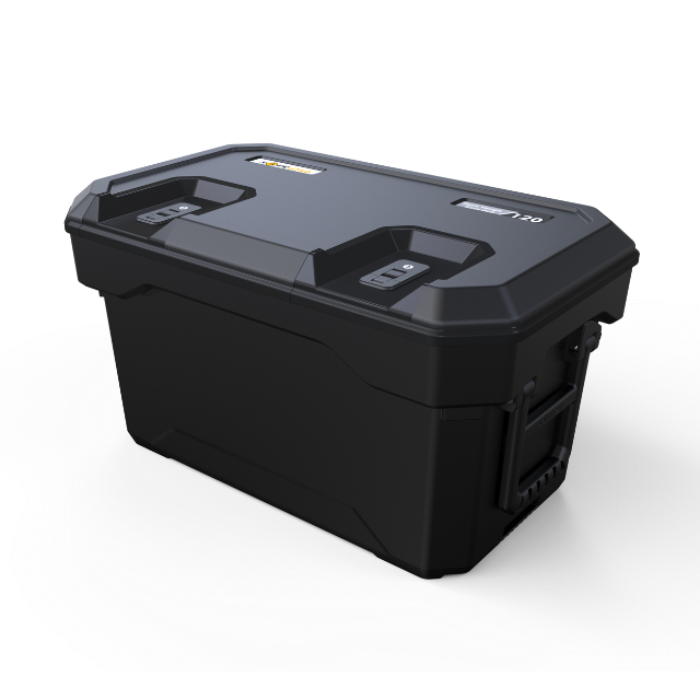 DURA TOUGH BOX 120L - DTB1200-Aupwe (BK + BK) - EM Supply Direct