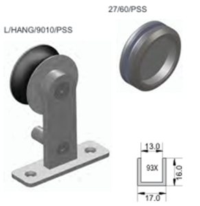 Commercial Sliding Gear Range top hung straight sliding door systems ...