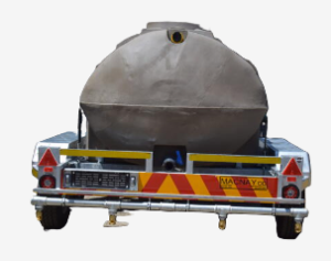 1000L Water tank trailer and 2500L Water tank trailer - EM Supply Direct