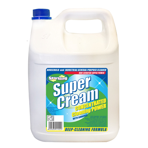 Sparkling Super Cream 5LT, 5LT x 4 and 25LT - EM Supply Direct