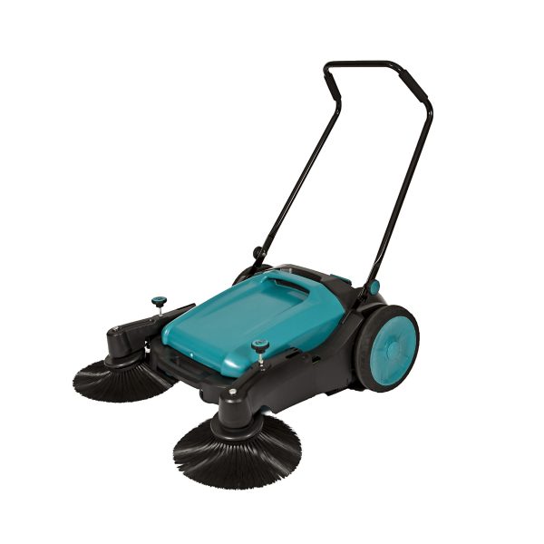 PUSH SWEEPER MANUAL BLUE - EM Supply Direct